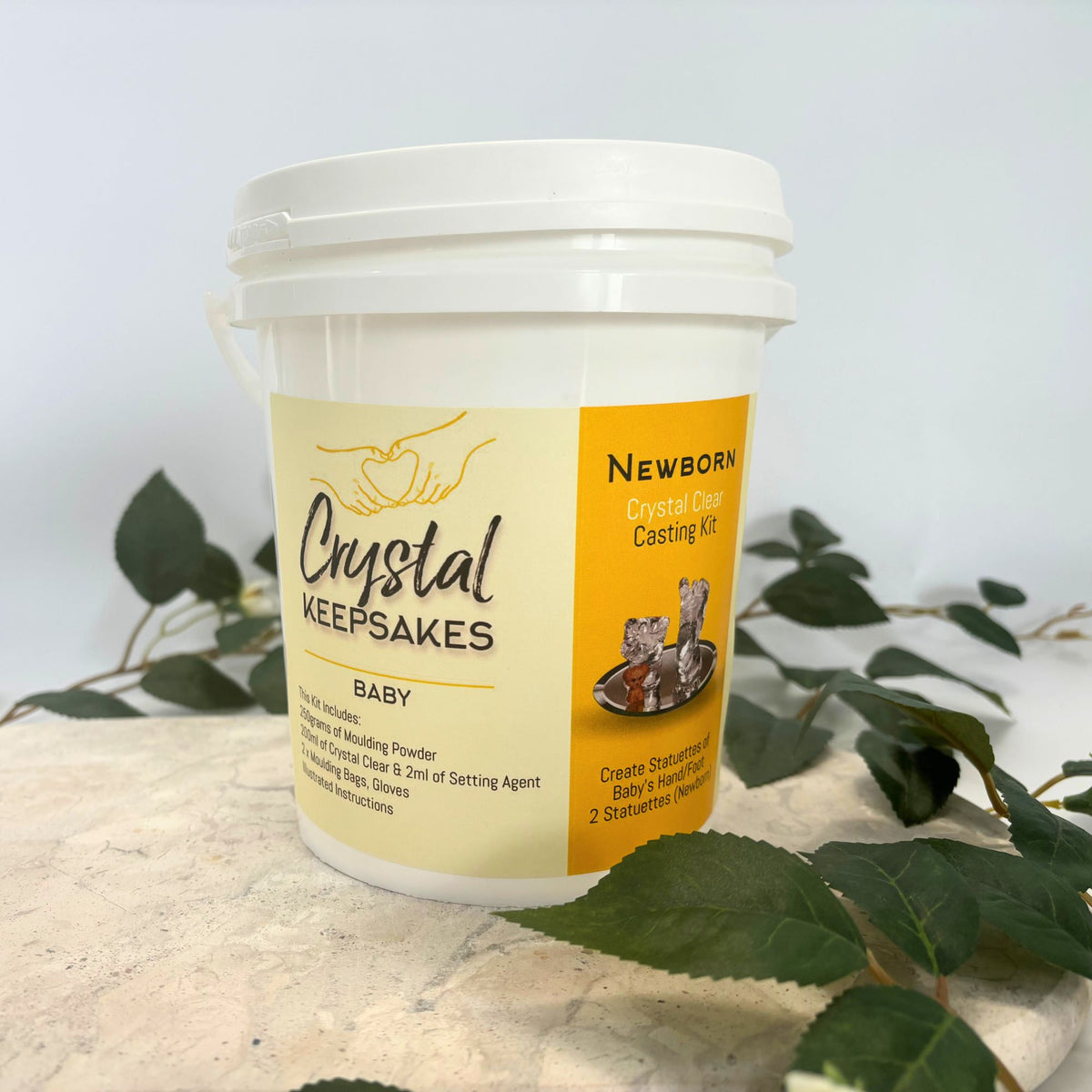 Crystal Clear Casting Kit - Newborn – Crystal Keepsakes