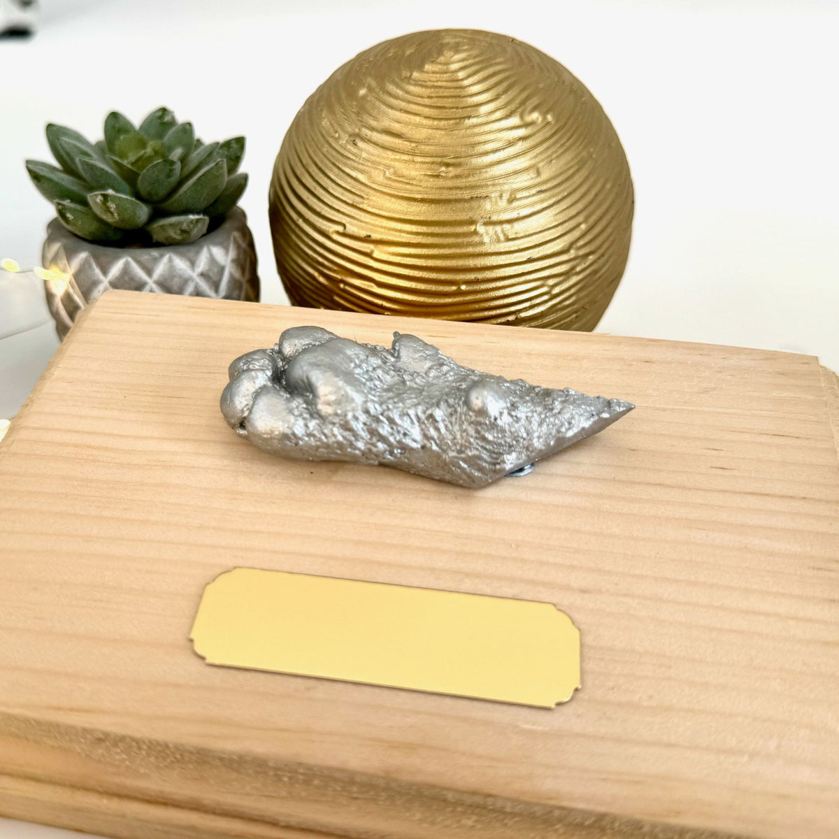 Name Plate - Rounded Corners – Crystal Keepsakes